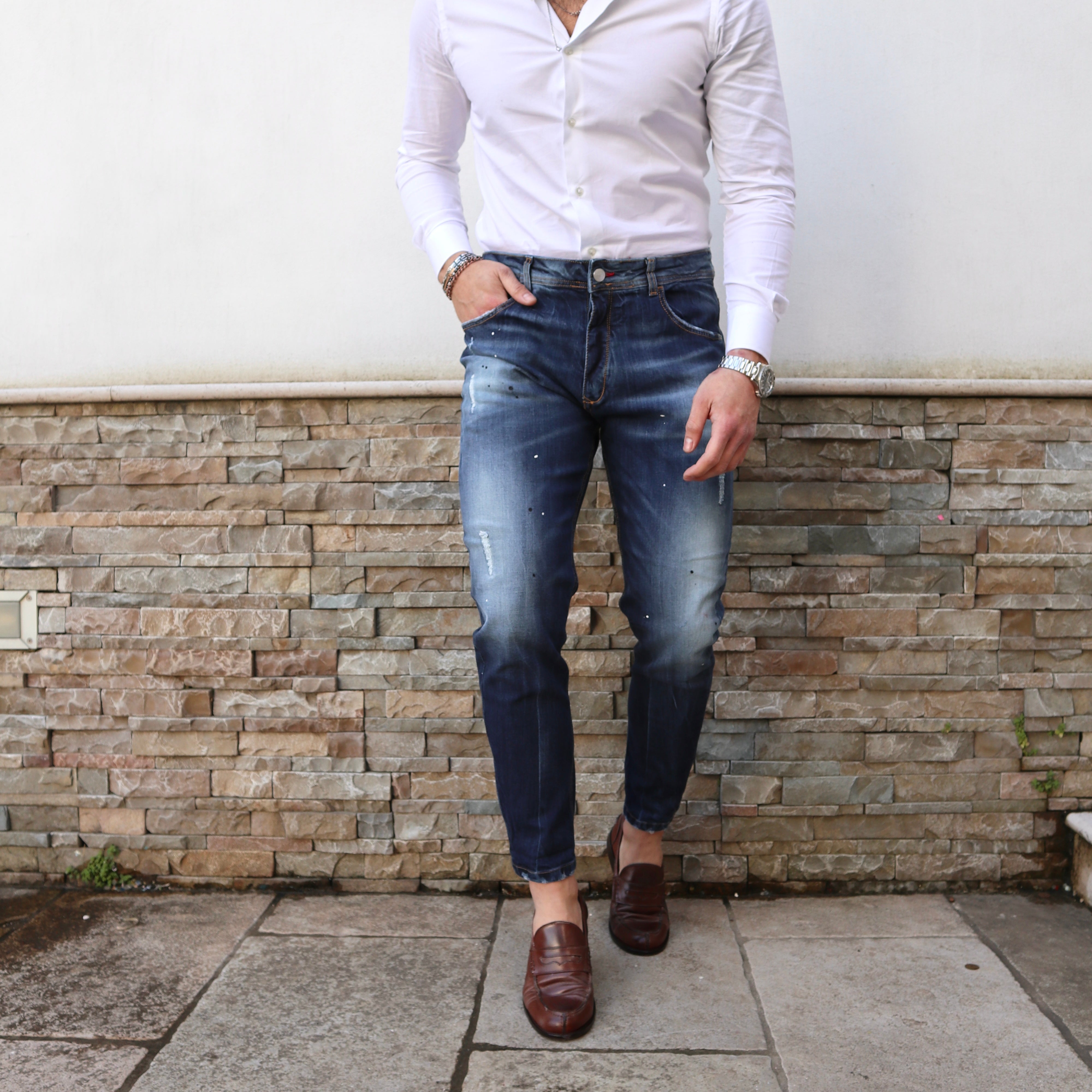 Jeans Patrick Pigmento – CrossOver Abbigliamento Uomo_